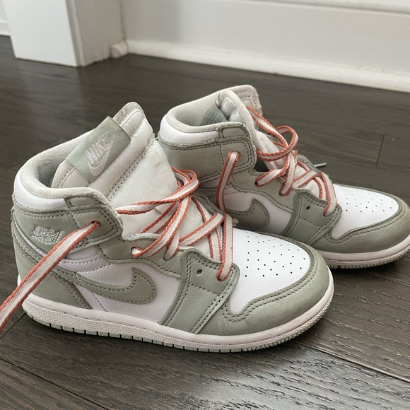 Nike | Shoes | Toddler Boy Jordan Retro High Og Seafoam Color Hard To ...